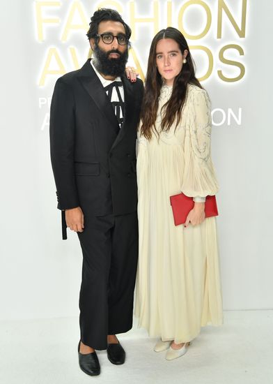 Aaron Singh Aujla Emily Bode Aujla Editorial Stock Photo - Stock Image ...