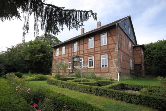 Wilhelm Bush House Museum Mechtshausen Seesen Editorial Stock Photo ...