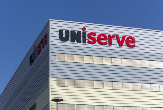 Uniserve Mega Distribution Centre Building Port Editorial Stock Photo ...