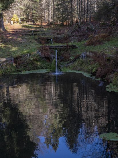 Ten Ponds Vessertal Thuringian Forest Vesser Editorial Stock Photo ...