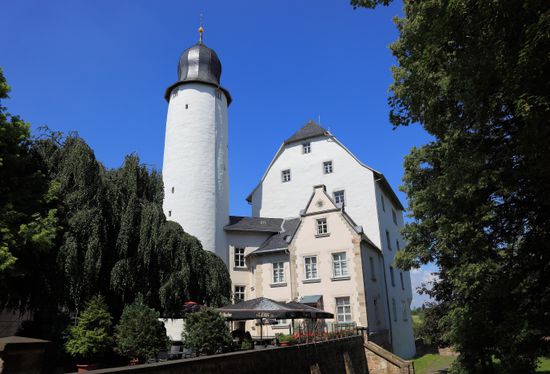 Eisfeld Castle Eisfeld Hildburghausen County Thuringia Editorial Stock ...