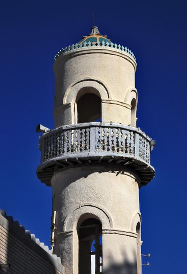 Mosque Tower Bab Kabir City Gate Editorial Stock Photo - Stock Image ...