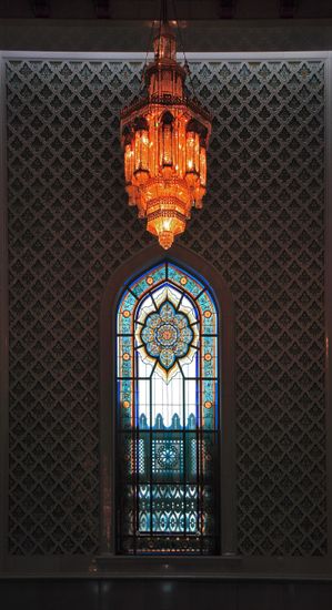 Great Sultan Qabus Mosque Muscat Main Editorial Stock Photo - Stock ...