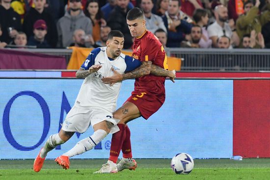 Mattia Zaccagni Ss Lazio Gianluca Mancini Editorial Stock Photo - Stock Image | Shutterstock