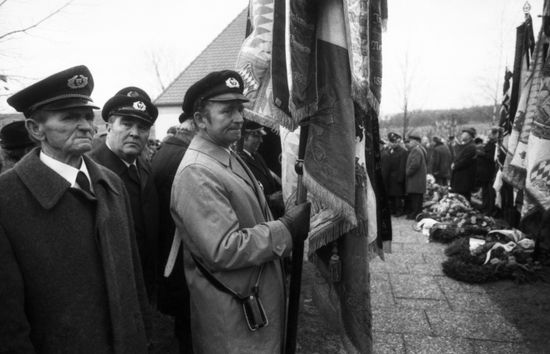 Funeral Hansullrich Rudel Only Knights Cross Editorial Stock Photo ...