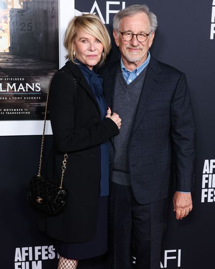 Kate Capshaw Husband Steven Spielberg Arrive Editorial Stock Photo ...