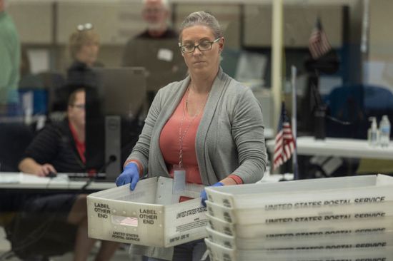 Ballot Workers Manage Votes Received By Editorial Stock Photo - Stock ...