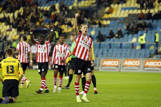 Arnhem Arno Verschueren Sparta Rotterdam Celebrates Editorial Stock ...