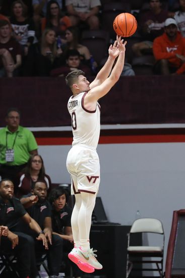 Virginia Tech Hokies Guard Hunter Cattoor Editorial Stock Photo - Stock ...
