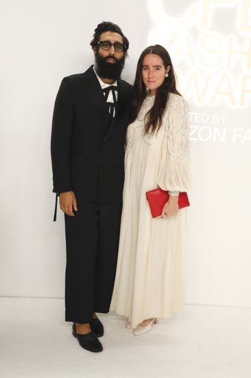 Aaron Singh Aujla Emily Bode Aujla Editorial Stock Photo - Stock Image ...