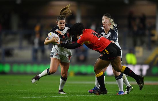 Emily Rudge England Tackled By Elsie Editorial Stock Photo - Stock ...