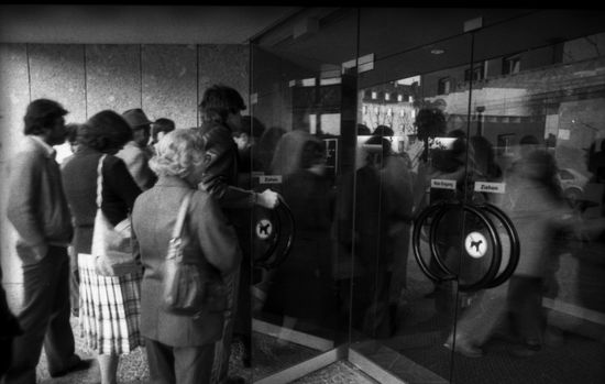 Crowd Unemployed Labour Office 1982 On Editorial Stock Photo - Stock ...