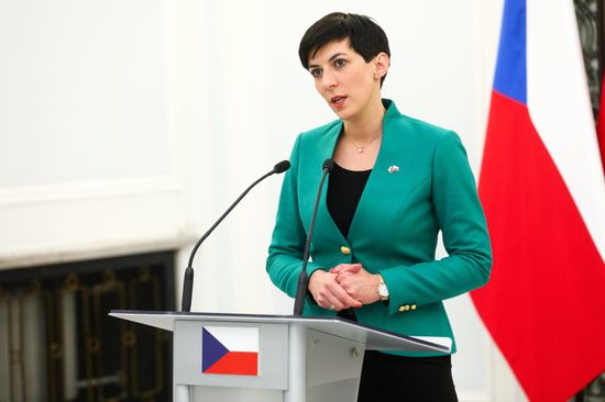Chairwoman Chamber Deputies Parliament Czech Republic Editorial Stock ...