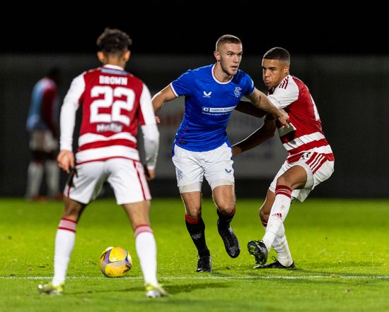 Rangers B Team Defender Lewis Mackinnon Editorial Stock Photo - Stock ...