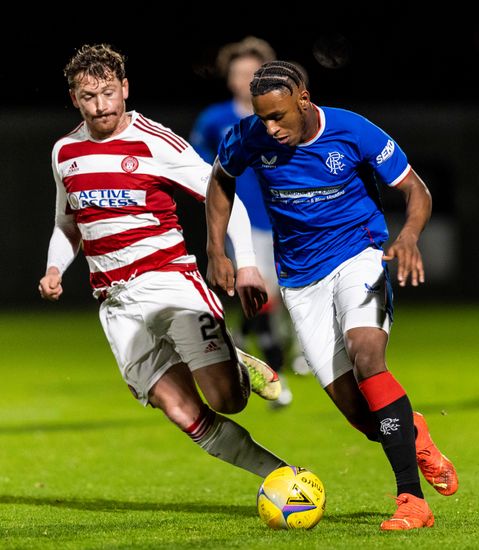 Rangers B Team Forward Zak Lovelace Editorial Stock Photo - Stock Image ...