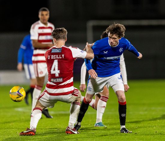 Rangers B Team Midfielder Alex Lowry Editorial Stock Photo - Stock ...