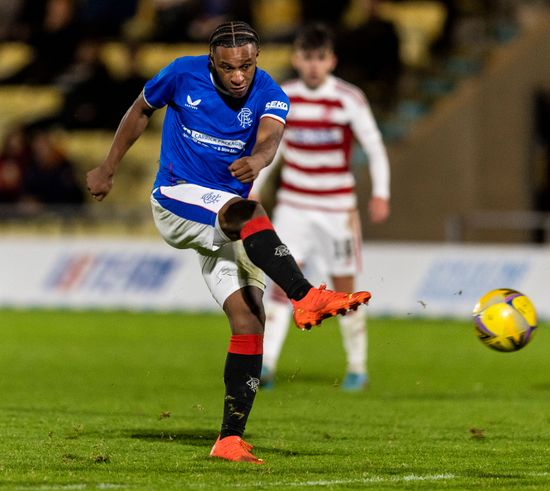Rangers B Team Forward Zak Lovelace Editorial Stock Photo - Stock Image ...