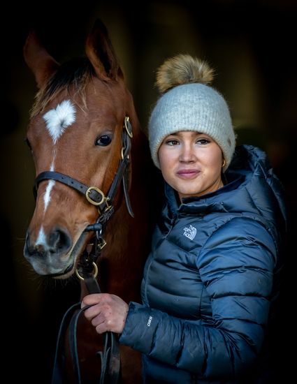 Sarah Rohan Waits Bring Her Foal Editorial Stock Photo - Stock Image ...