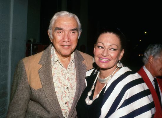 Lorne Greene Nancy Deale Circa 1980s Editorial Stock Photo - Stock ...