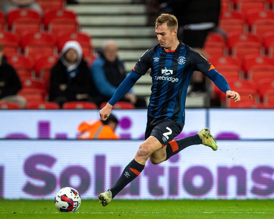 James Bree Luton Town Crosses Ball Editorial Stock Photo - Stock Image ...