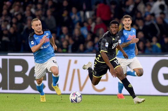 Emmanuel Ekong Empoli Fc During Serie Editorial Stock Photo - Stock ...