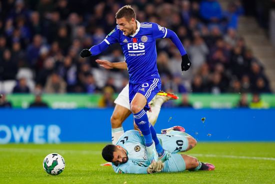 Jamie Vardy Leicester City Beats Nick Editorial Stock Photo - Stock ...