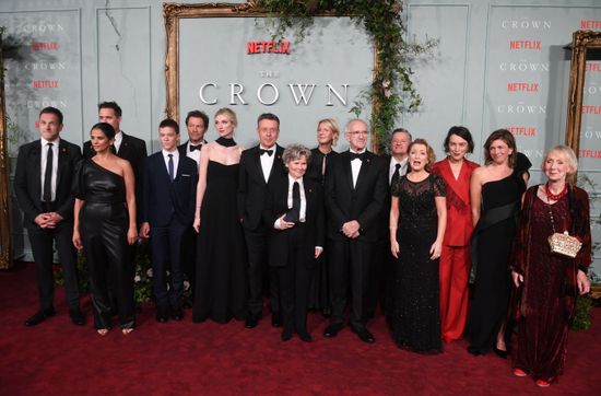 Cast Crew Members Pose Group Photograph Editorial Stock Photo - Stock ...