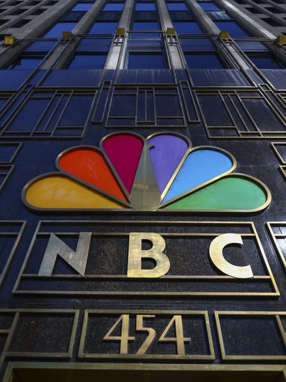 Nbc Tower Building Downtown Chicago Illinois Editorial Stock Photo ...