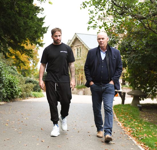 Clive Woodward Danny Cipriani Talk Rugby Editorial Stock Photo - Stock ...