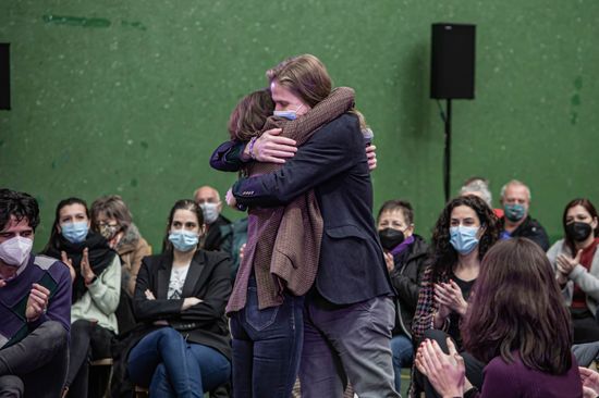 Irene Montero Minister Equality Hugs Future Editorial Stock Photo ...