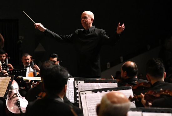 German Conductor Hans Rottmann Performs Piece Editorial Stock Photo ...
