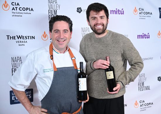 Executive Chef Dominic Orsini Writerdirector Cooper Editorial Stock ...