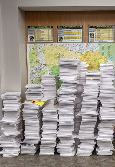 Stacks Ballot Paper Delivered Foyer Bureau Editorial Stock Photo ...