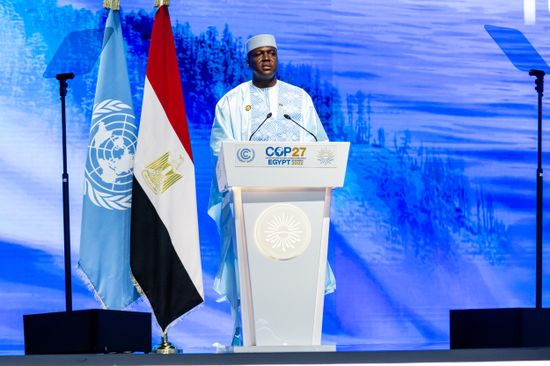 Abdoulaye Maiga Prime Minister Mali Delivers Editorial Stock Photo ...