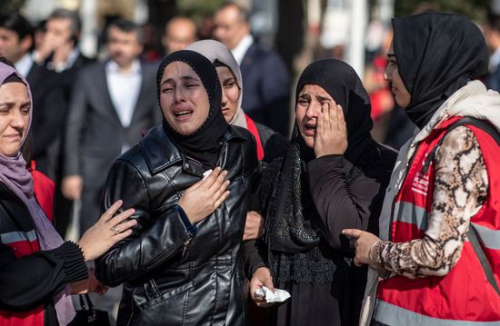 Hanim Aljames R Reacts During Funeral Editorial Stock Photo - Stock ...