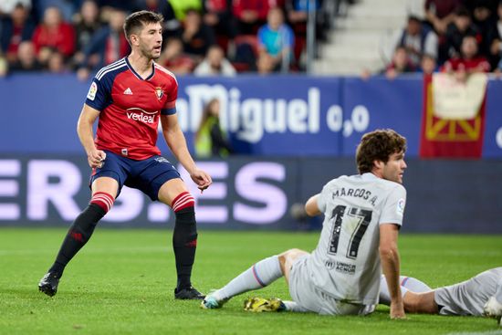David Defender Ca Osasuna Seen Action Editorial Stock Photo - Stock ...
