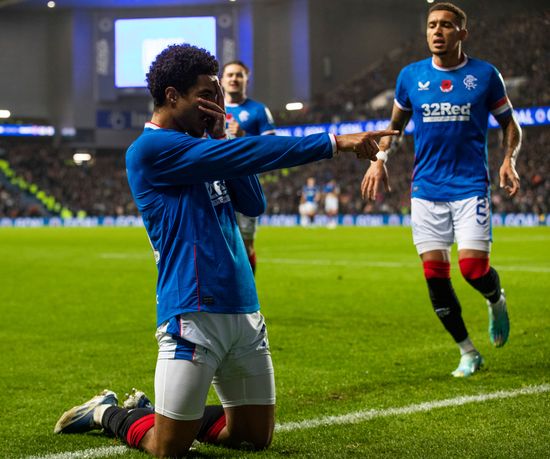 Malik Tillman Rangers Celebrates His Goal Editorial Stock Photo - Stock ...
