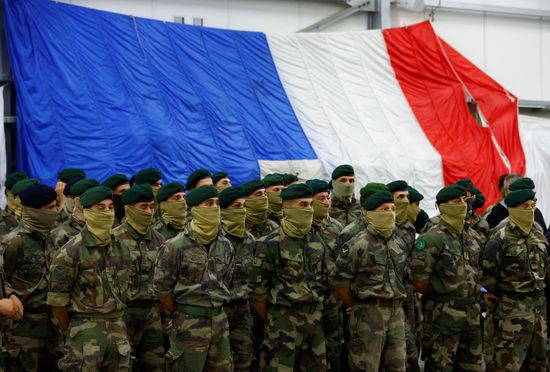 Soldiers French Commando Hubert Special Forces Editorial Stock Photo ...