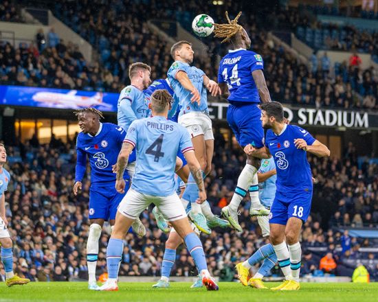 Trevoh Chalobah Chelsea Heads On Crossed Editorial Stock Photo - Stock ...