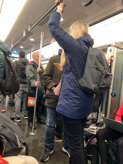 Commuters Catching Elizabeth Line Train Slough Editorial Stock Photo ...