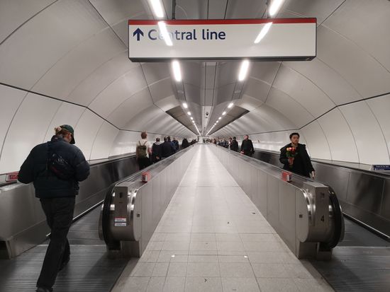 New Central Line Northern Line Interchange Editorial Stock Photo ...