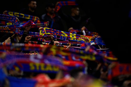 Fcsb Fans React During Game Between Editorial Stock Photo - Stock Image ...