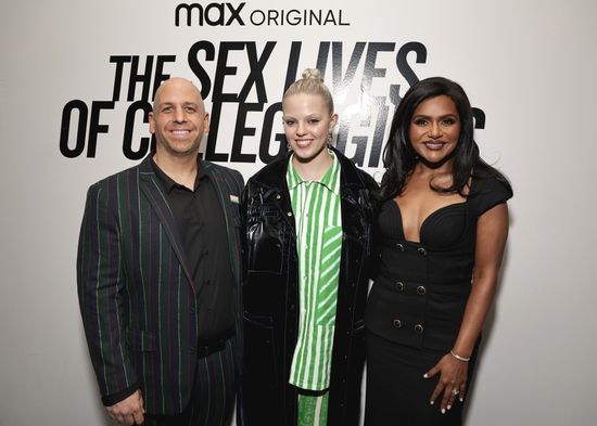 Justin Noble Renee Rapp Mindy Kaling Editorial Stock Photo - Stock ...