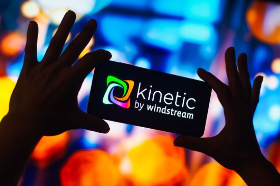This Photo Illustration Kinetic By Windstream Editorial Stock Photo ...