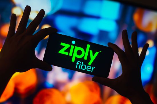 This Photo Illustration Ziply Fiber Logo Editorial Stock Photo - Stock ...