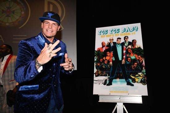Vanilla Ice Aka Vanilla Ice Holds Editorial Stock Photo - Stock Image ...