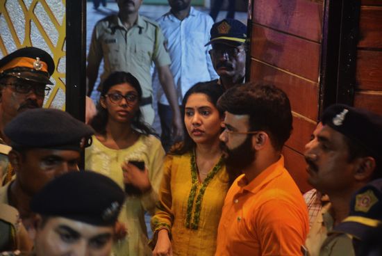 Purvashi Raut Yellow Daughter Shiv Sena Editorial Stock Photo - Stock ...