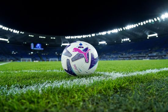 Official Lega Serie Match Ball Olympic Editorial Stock Photo - Stock ...
