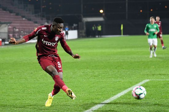 Cephas Malele Crossing During Cupa Romaniei Editorial Stock Photo ...