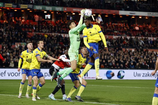Sc Cambuur Goalkeeper Joao Virginia Calvin Editorial Stock Photo ...